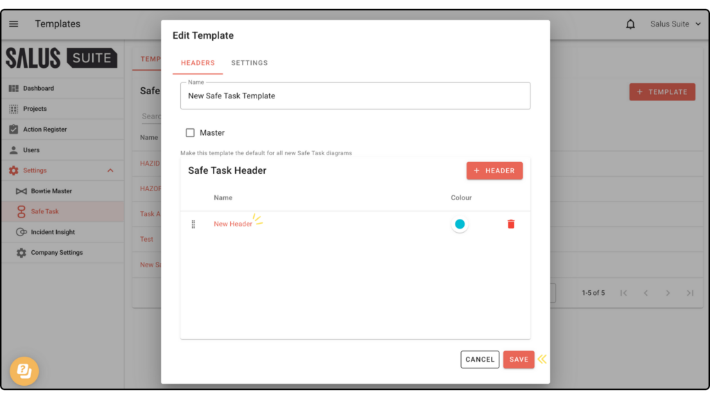 Safe Task Templates - Safe Task