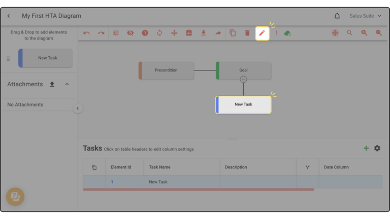 Add New Task to Diagram - Safe Task